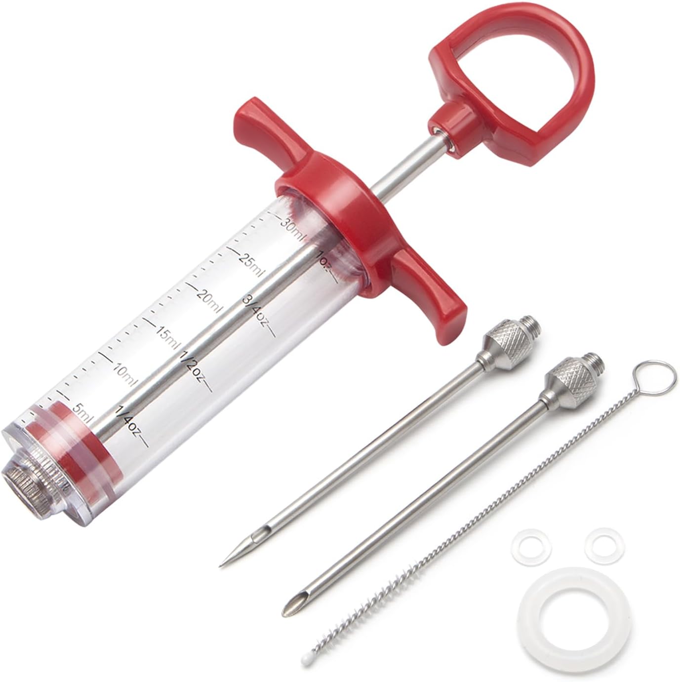 Amazon.com: Turkey Injector Syringe - 3 Marinade Injector Needles, 1oz ...