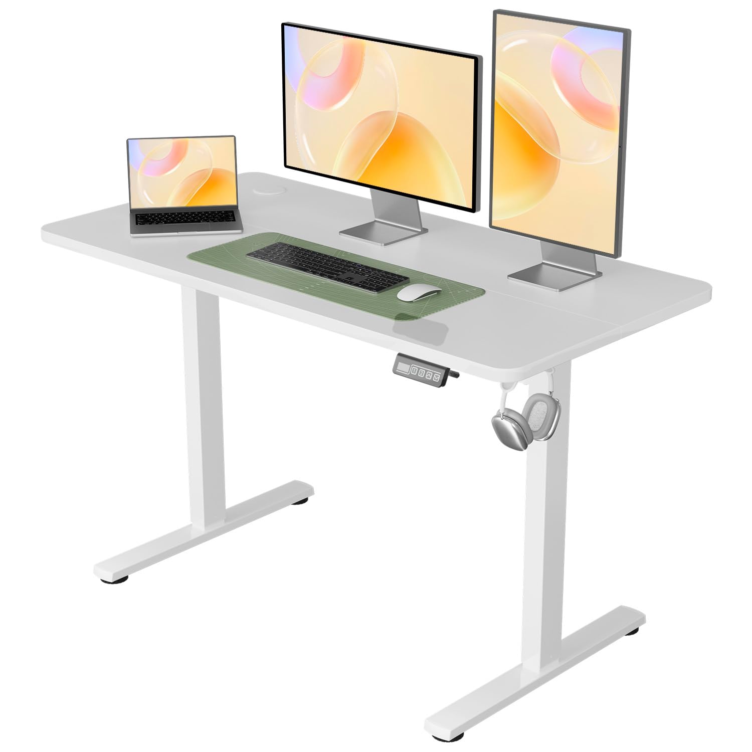 Amazon.com: NearHub Electric Height Adjustable Standing Desk,48×24 ...