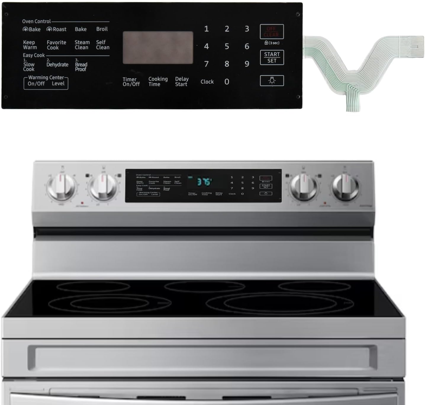 Amazon.com: DG34-00030A Switch Membrane Replacement Model, Touchpad ...