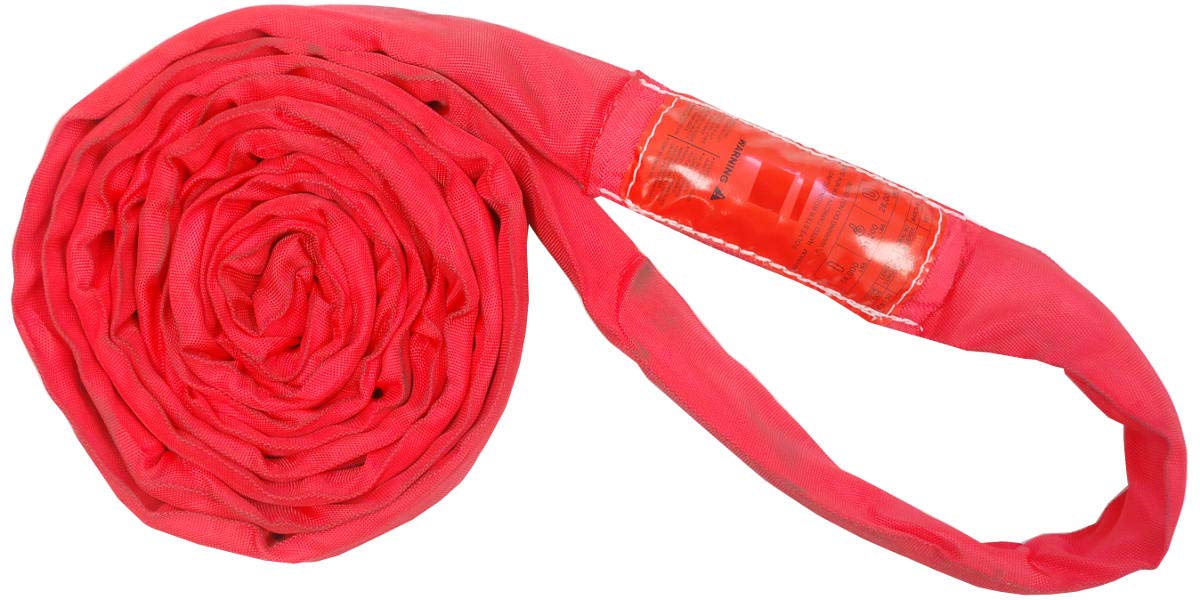 3' Polyester Lift Sling Round Sling Spansets Red 14000LBS: Amazon.com ...