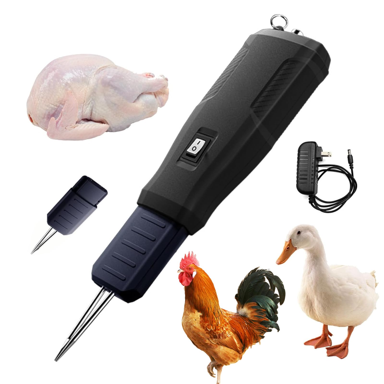 Snapklik.com : Handheld Chicken Plucker, Electric Poultry Plucker ...