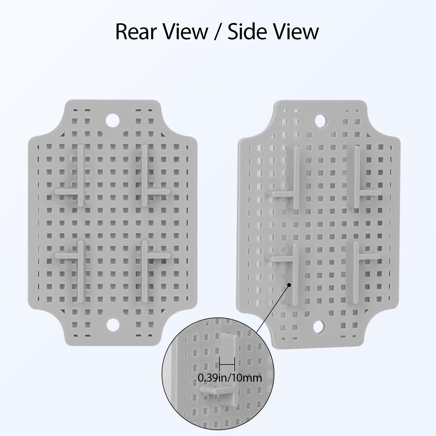 Snapklik.com : LeMotech Mounting Plate For Junction Box, ABS Plastic ...