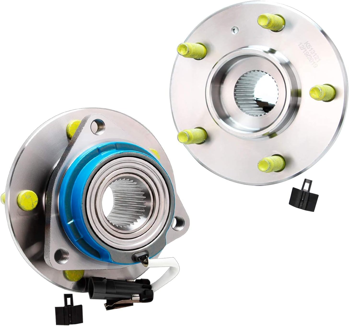 Amazon.com: Detroit Axle - AWD Rear 2pc Wheel Bearing Hubs for ...