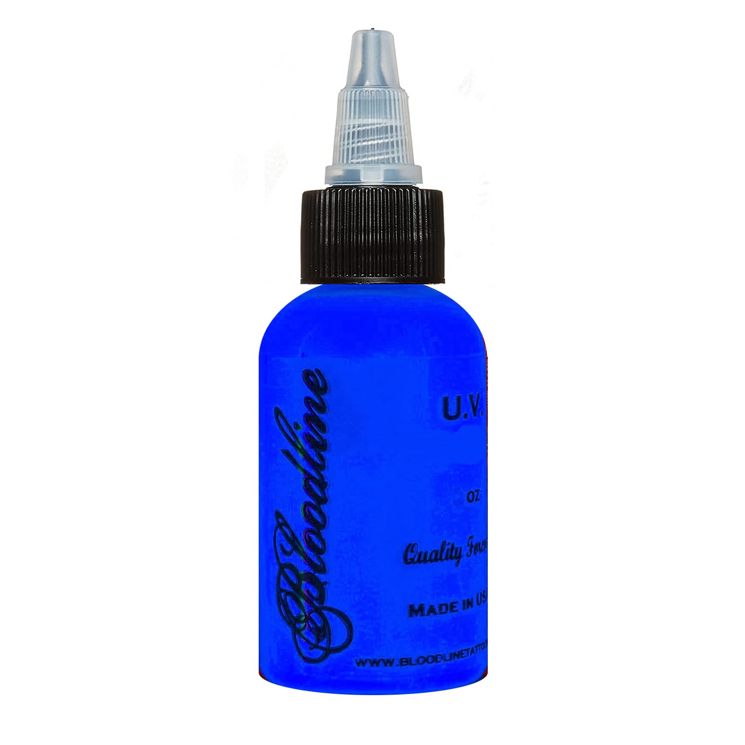 Amazon.com: Bloodline Tattoo Ink Blacklight UV Blue - 1 oz (30 ml ...