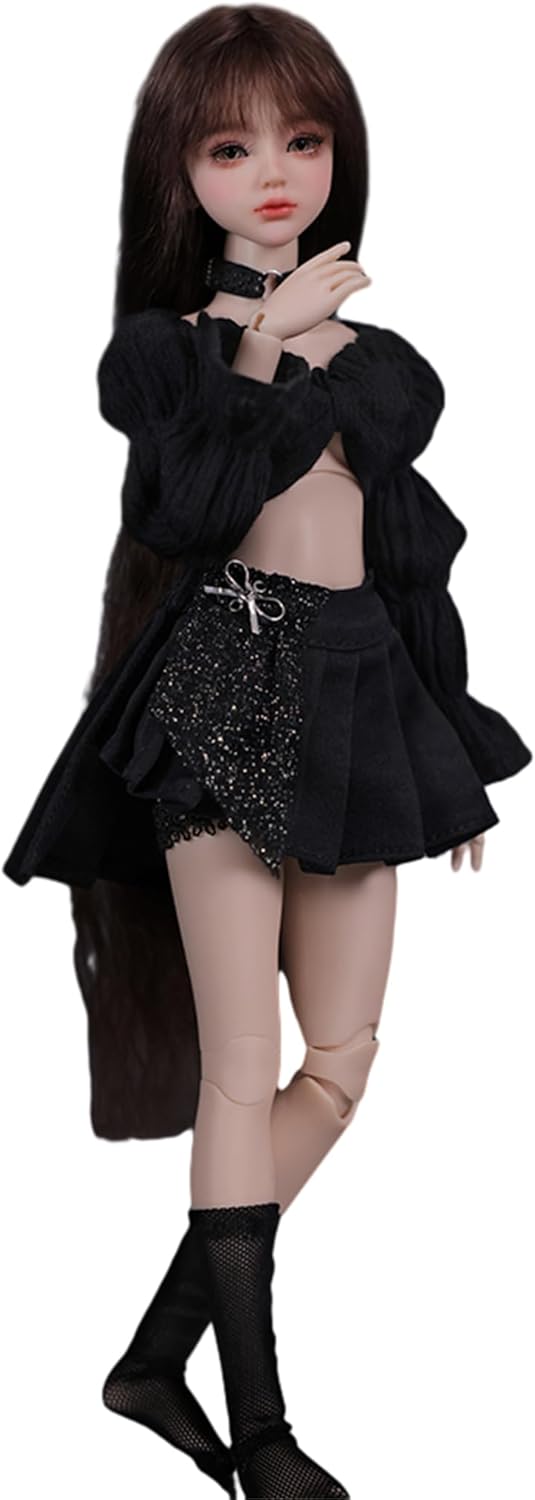 Amazon.co.jp: BACALYSO | shuga fairy 1/6 スケール 球体関節人形 女 Aurola BJDドール 塗装済み 可動 フィギュア 身長27.5CM メイク ...