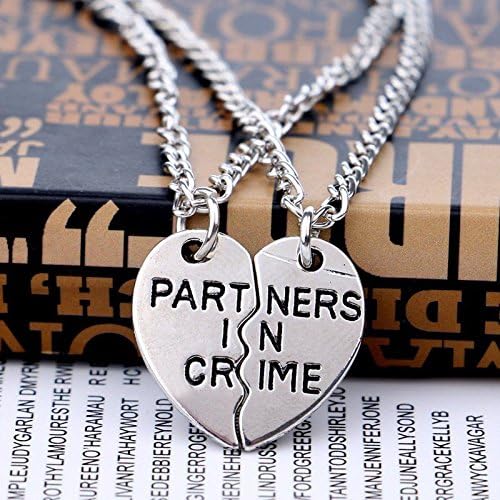Amazon.com: Stainless Steel Couple Love Heart Pendant Necklace ...