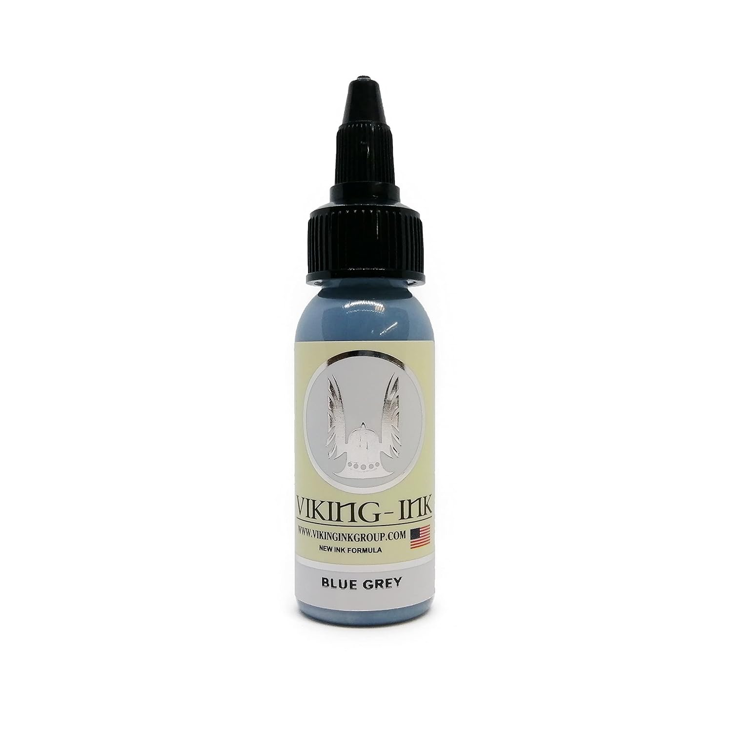 Amazon.com: VIKING INK Tattoo Ink Blue Grey Liquid Metal Color (1 Unit ...