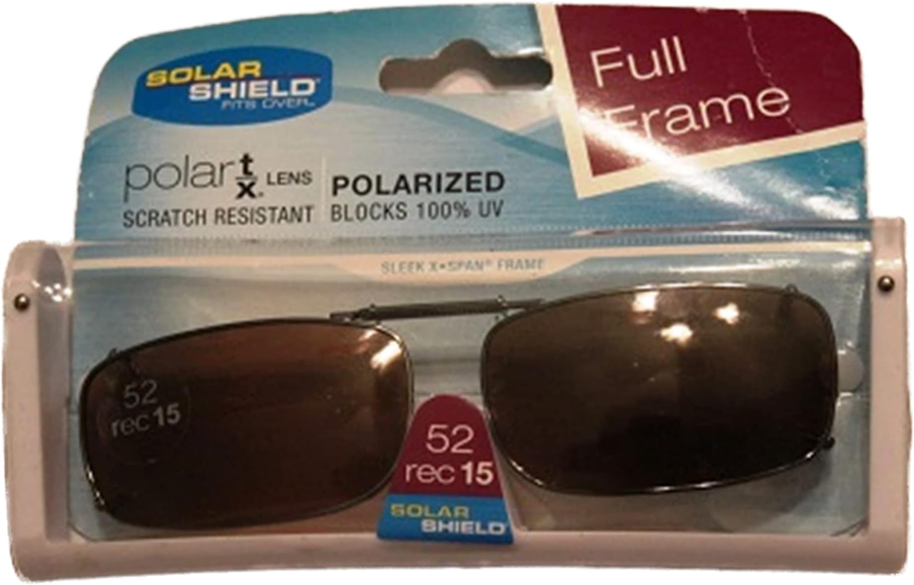 Amazon.com: Solar Shield 52 Rec 15 Full Frame Driving Lenses Clip-on ...