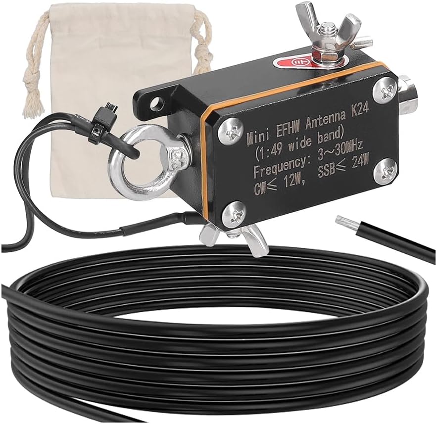Aboiled - EFHW Antenna K24 3-30MHz Frequency Band Shortwave Antenna ...
