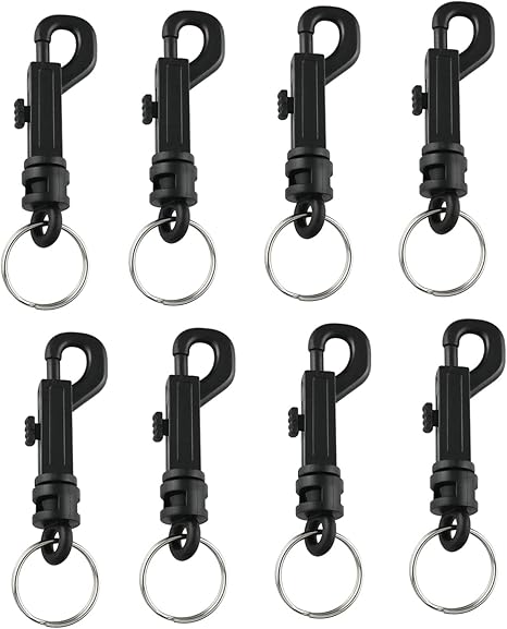 Amazon.com: ZZLZX 8PCS Plastic Lightweight Durable Clasp Swivel Snap ...
