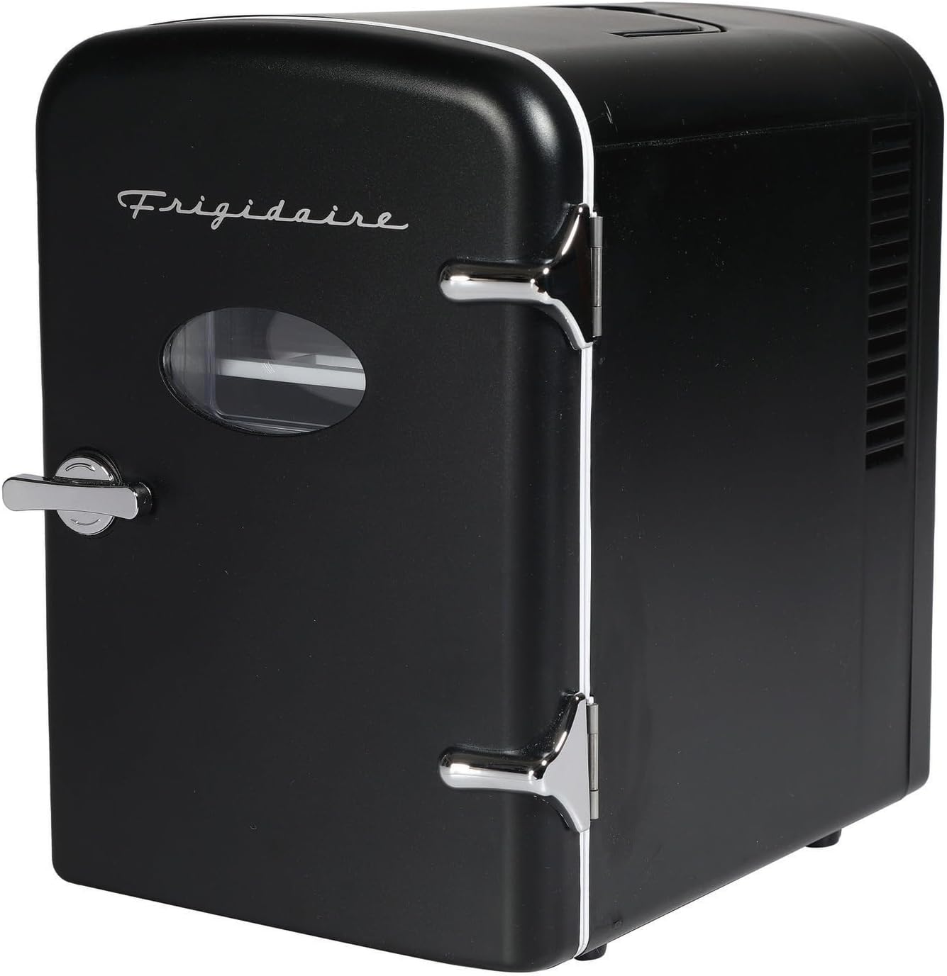 Amazon.com: Frigidaire 6-Can / 4-Liter Capacity Retro Mini Fridge Black ...
