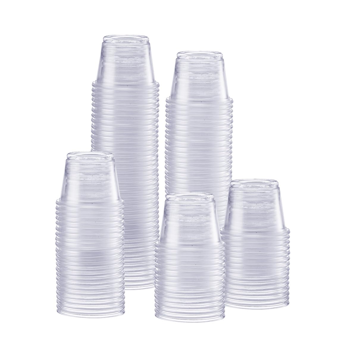 Amazon.com: Comfy Package [1 oz. - 250 Count Clear Disposable Plastic ...