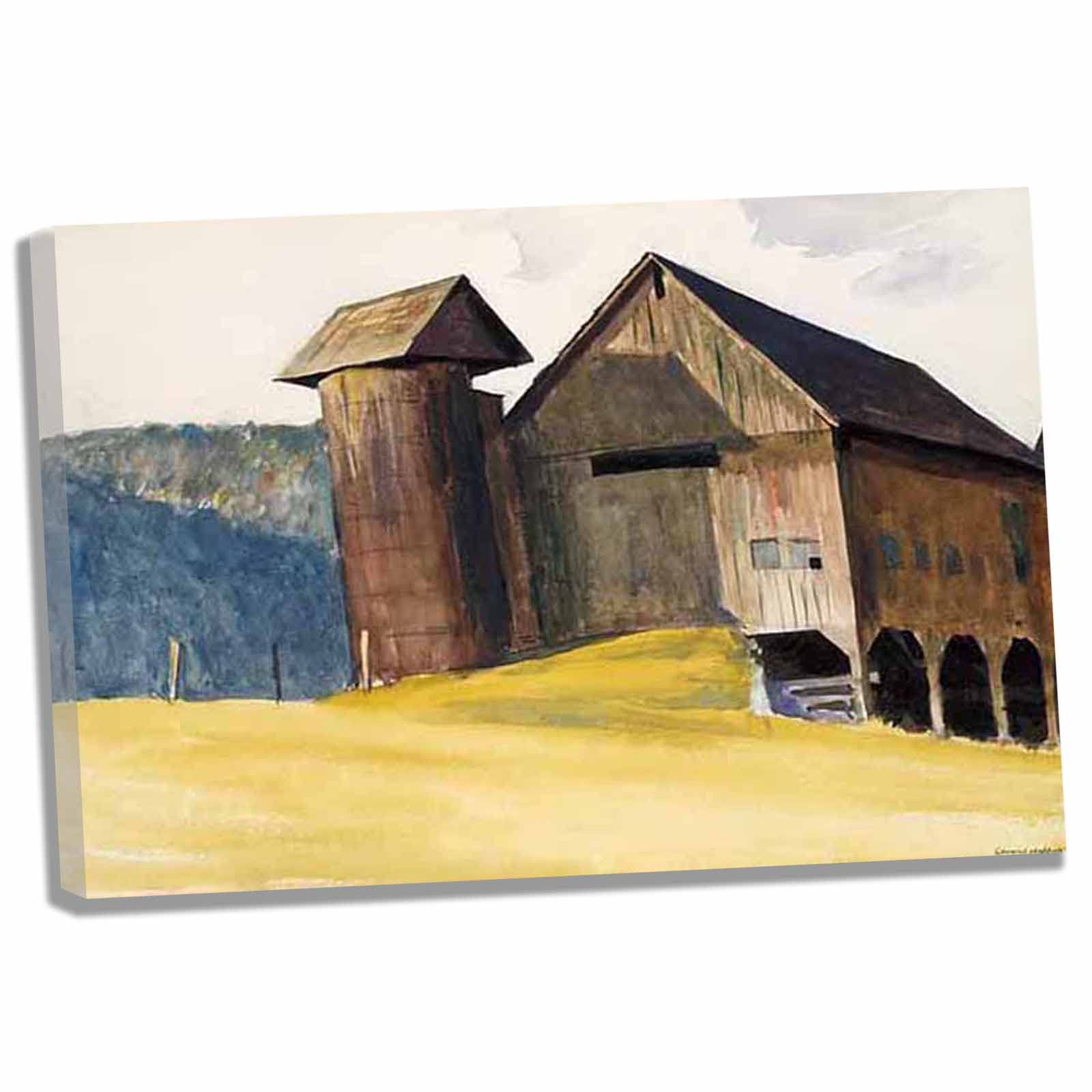 Jackson Pollock Poster Barn And Silo Canvas Paintings Reproduction ...