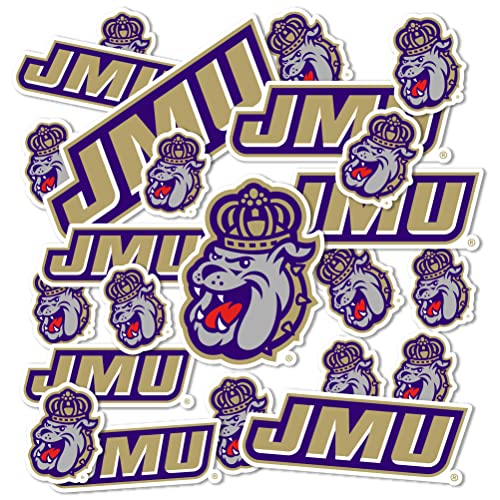Snapklik.com : James Madison University Sticker Dukes JMU Stickers ...
