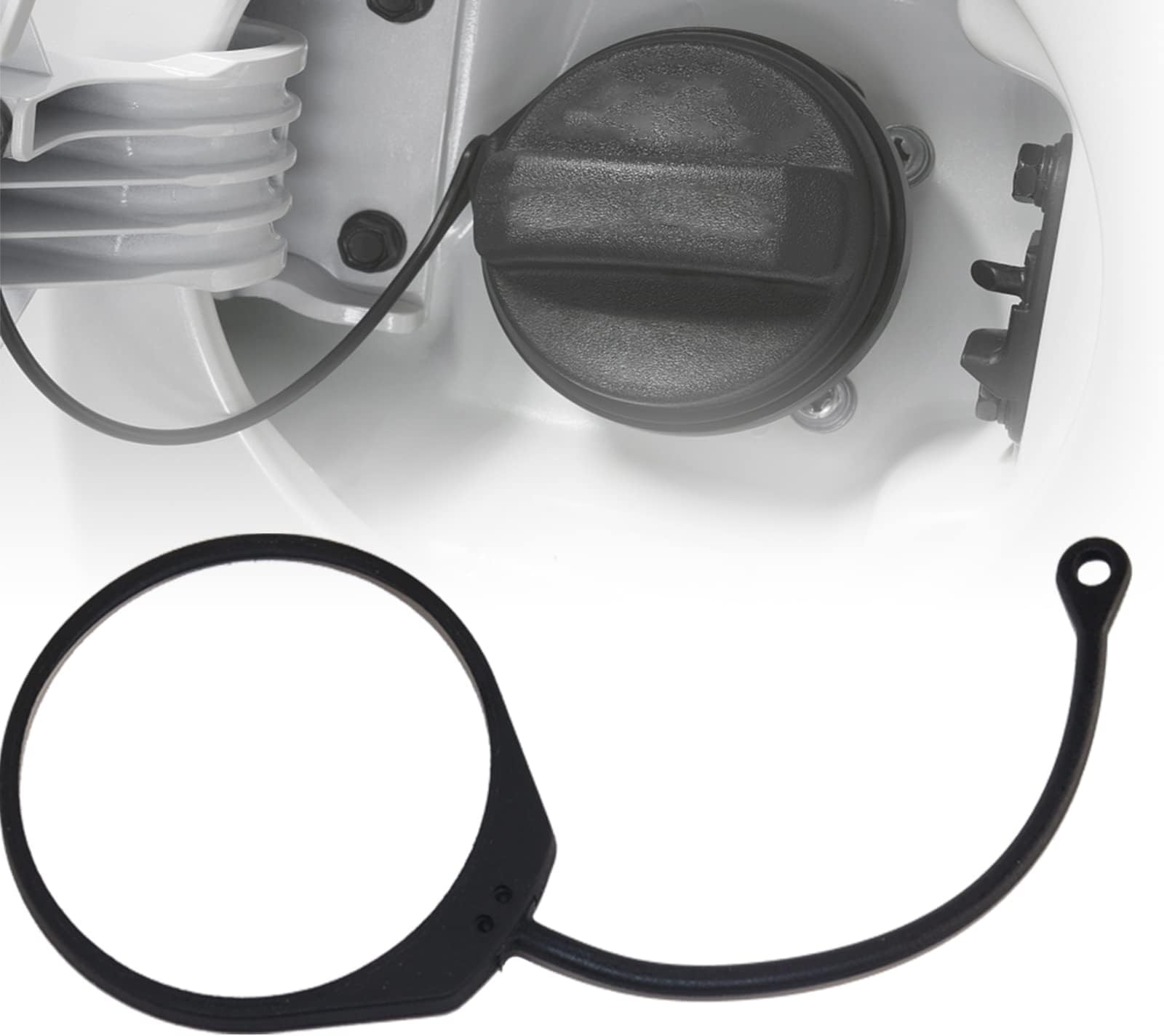 kraftstofftankdeckel Halteband Tankdeckelleitung Tankdeckel Gummi Linie ...