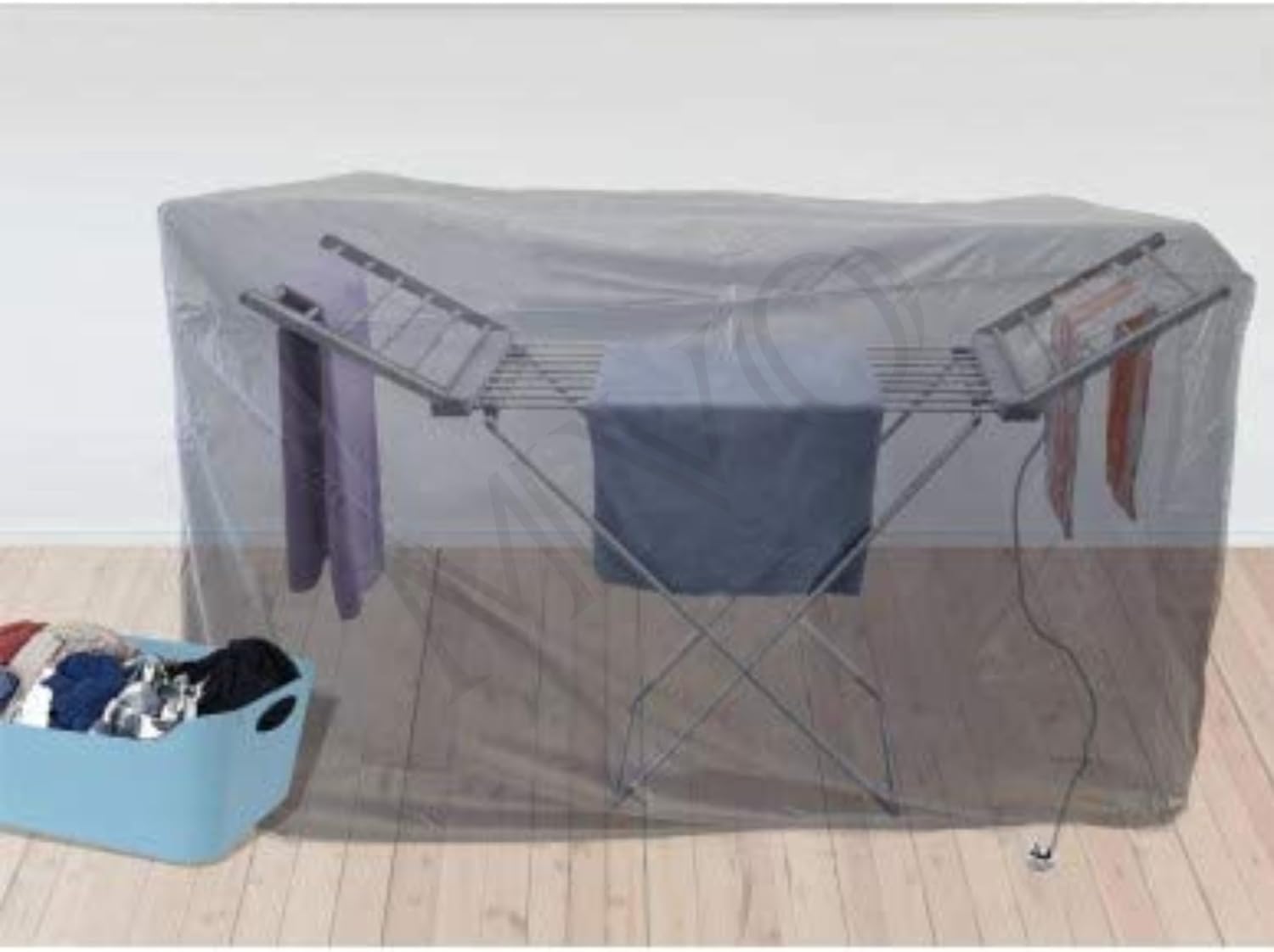 M-V-O Heated Clothes Airer Cover 148D x 55W x 84H cm, Heat Retention ...