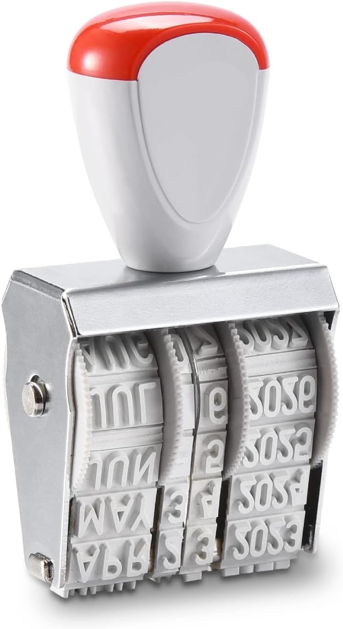 Shiny Self Inking Stamp Rubber 6 Digit Numbering Stamp S-409 Black/Self ...