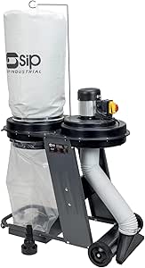 SIP Single Bag Dust Extractor Collector with Attachments for ...