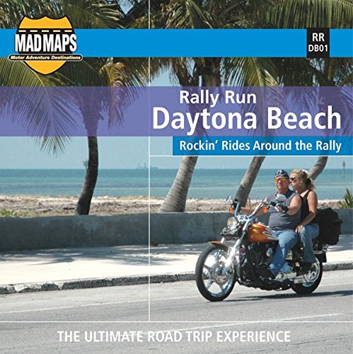 MAD Maps - Rally Run Road Trip Map - Daytona Beach - RRDB01: MAD Maps ...