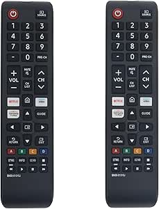 Amazon.com: Pack of 2 BN59-01315J Replacement Remote Compatible with ...