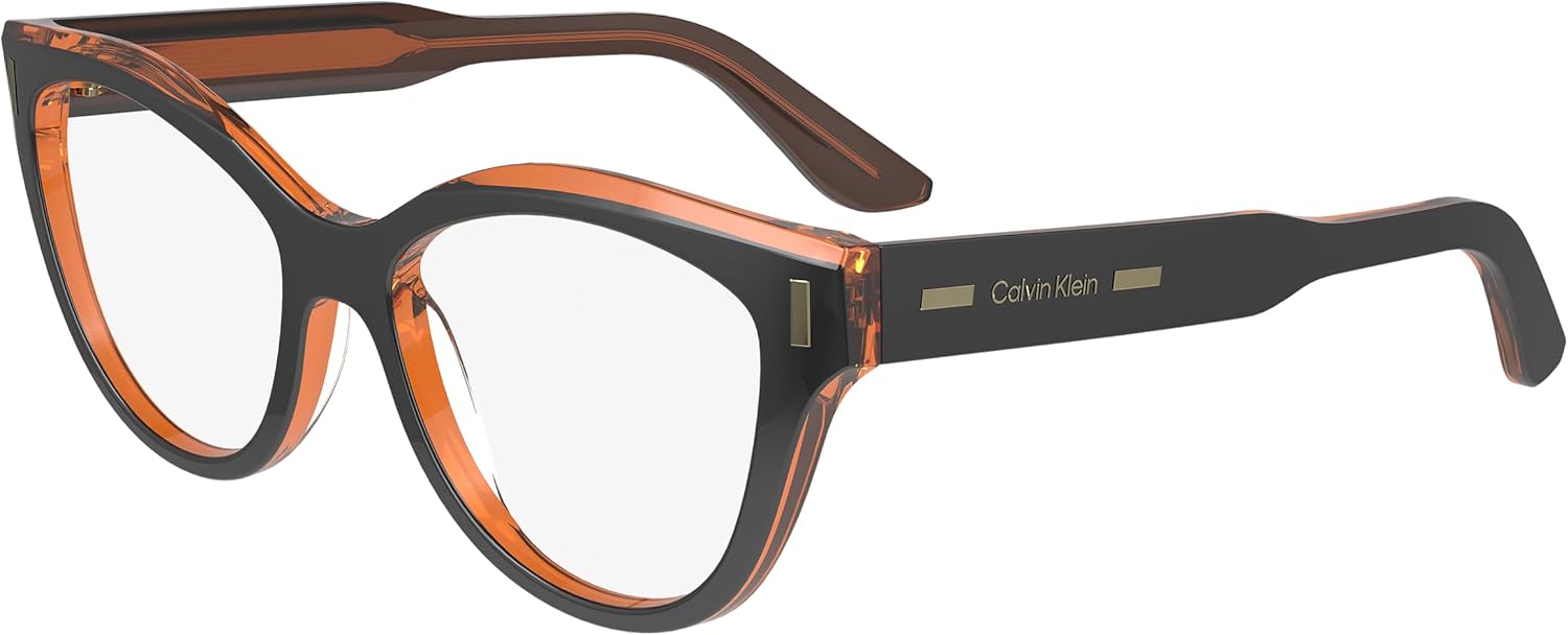 CK Eyeglasses 23541 008 Black/Brown at Amazon Men’s Clothing store