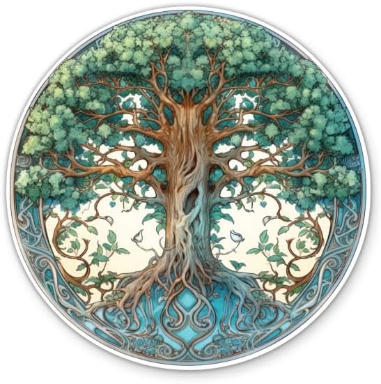 Amazon.com: Tree of Life Sticker - 5" Laptop Sticker - Waterproof Vinyl ...