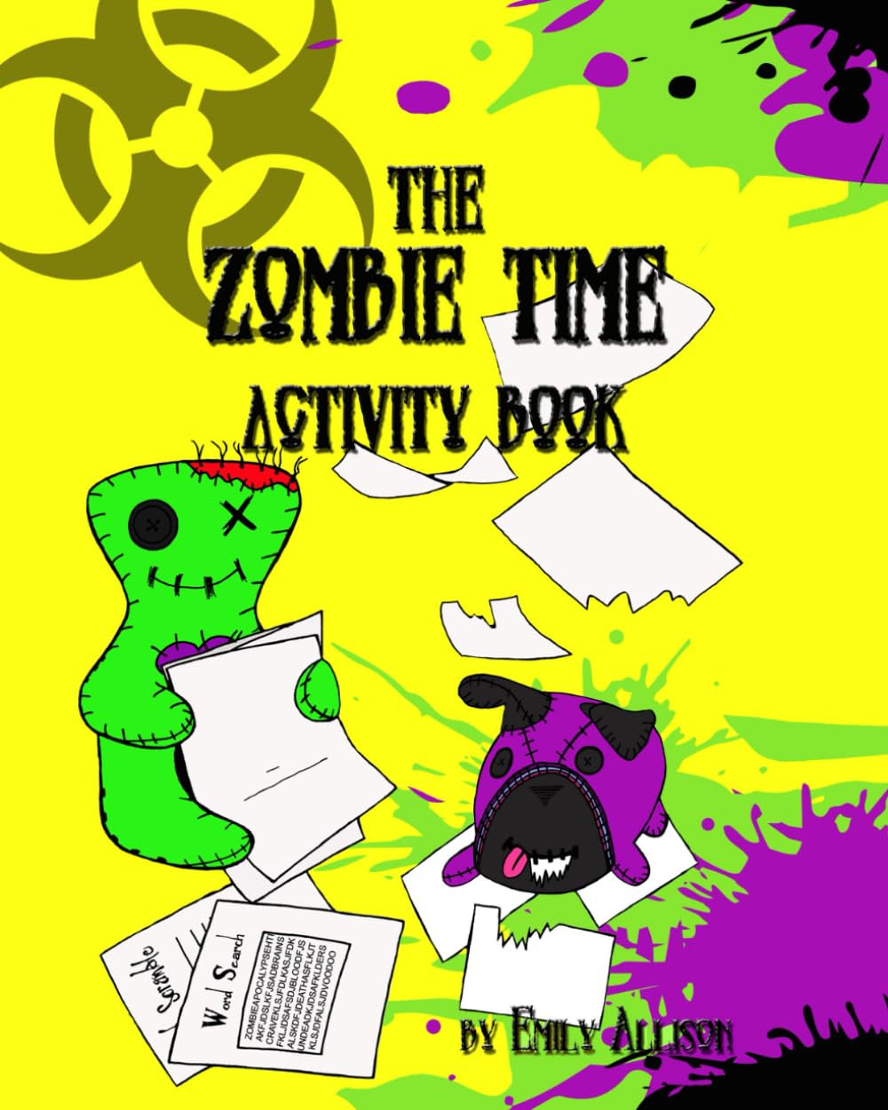 The Zombie Time Activity Book: Allison, Emily: 9798395420169: Amazon ...