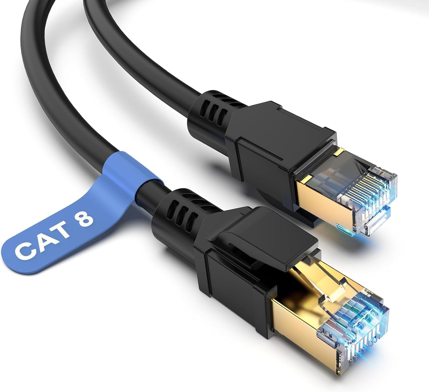 UGREEN Cable Ethernet Cat 8, 3 m, trenzado de alta velocidad de 40 Gbps ...