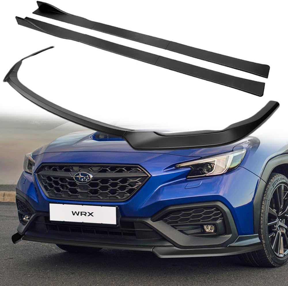 Amazon.com: Q1-TECH, 9PCS Front Bumper Lip & Side Skirt Extensions ...
