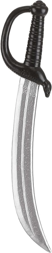 Amazon.com: Fun Costumes Silver Cutlass for Pirates Standard : Clothing ...