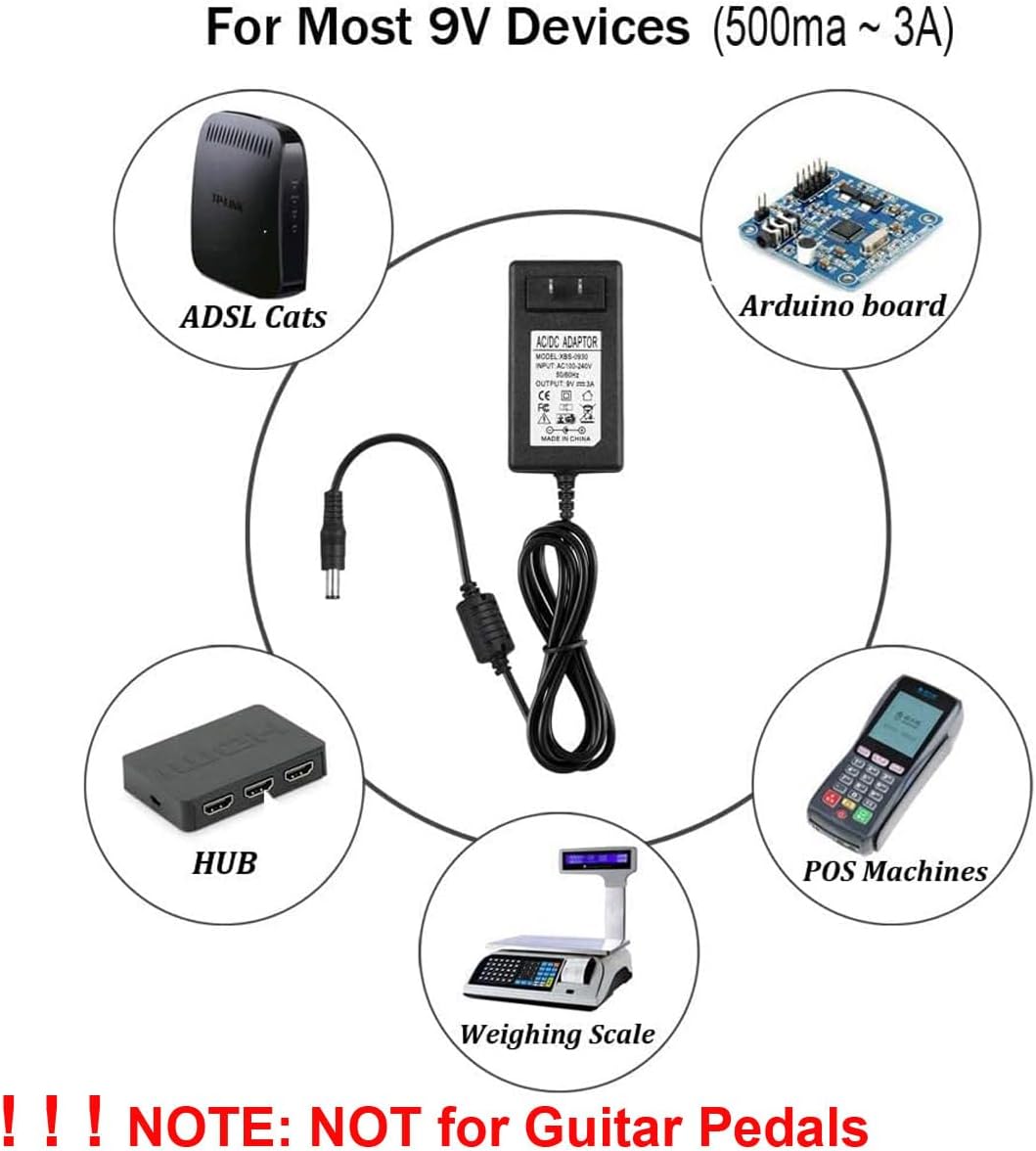 Universal 9V 3A DC Power Supply Adapter Charger with Sri Lanka | Ubuy