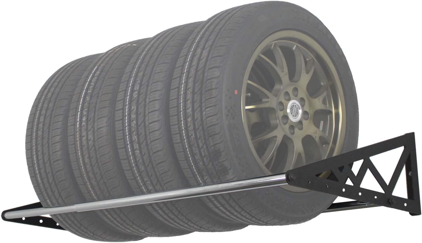 Amazon.com: SafeRacks Heavy Duty Adjustable Wall Mounted Tire Rack ...