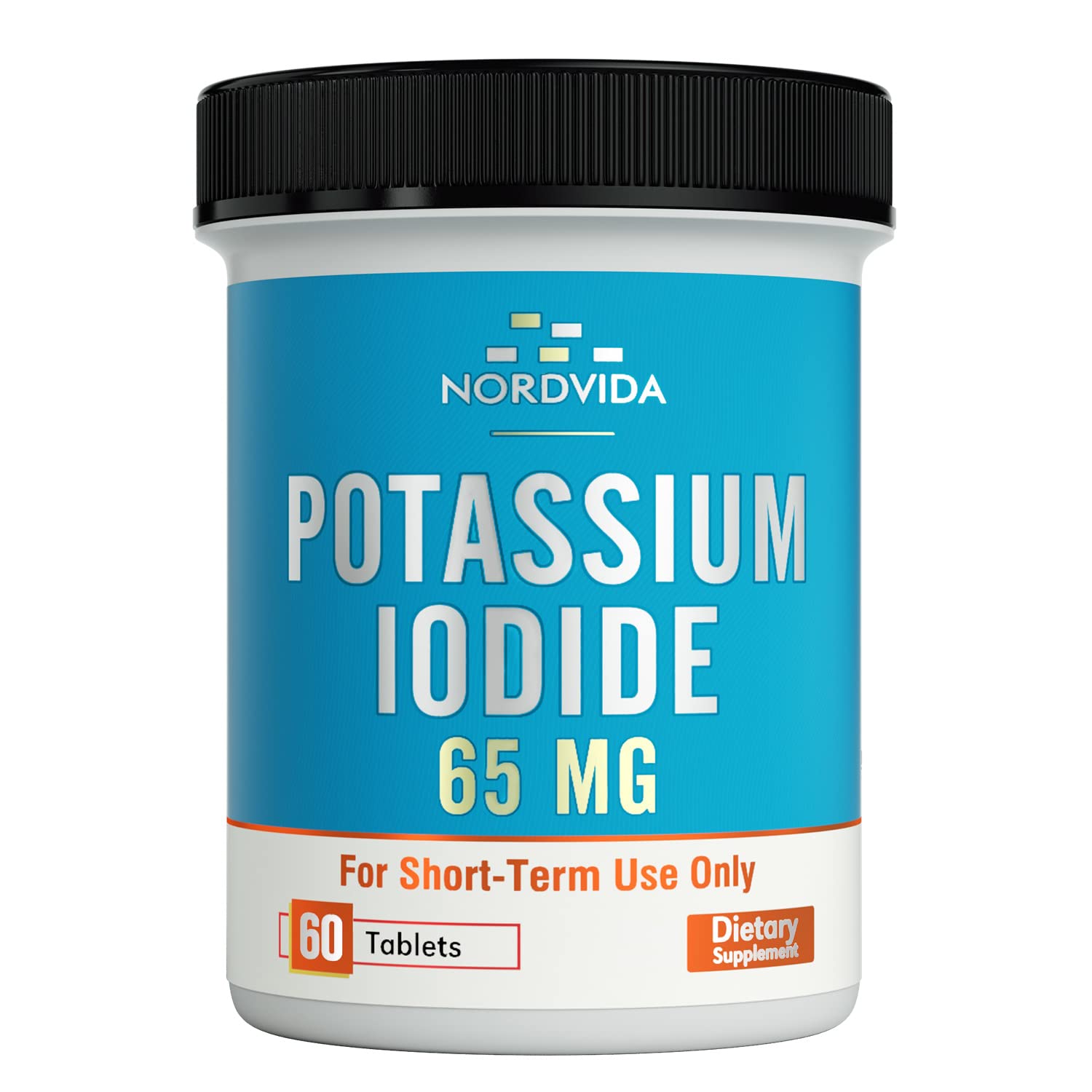 Buy NordVida Potassium Iodide 65 mg s, Emergency Kit, Iodide Pills ...