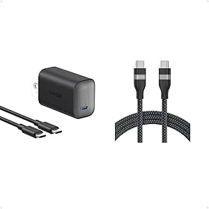 Amazon.com: Anker USB C Cable, 240W 6 ft Upcycled-Braided USB C to USB ...