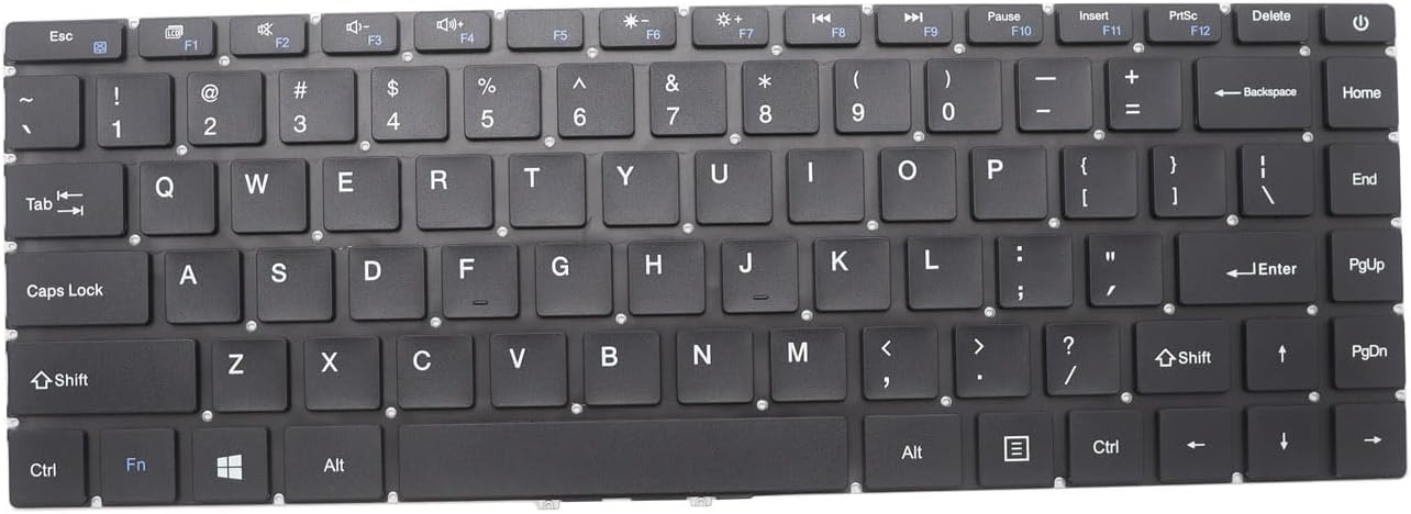 Amazon.com: eseegoo New Replacement Laptop Keyboard for Gateway GWTN133 ...
