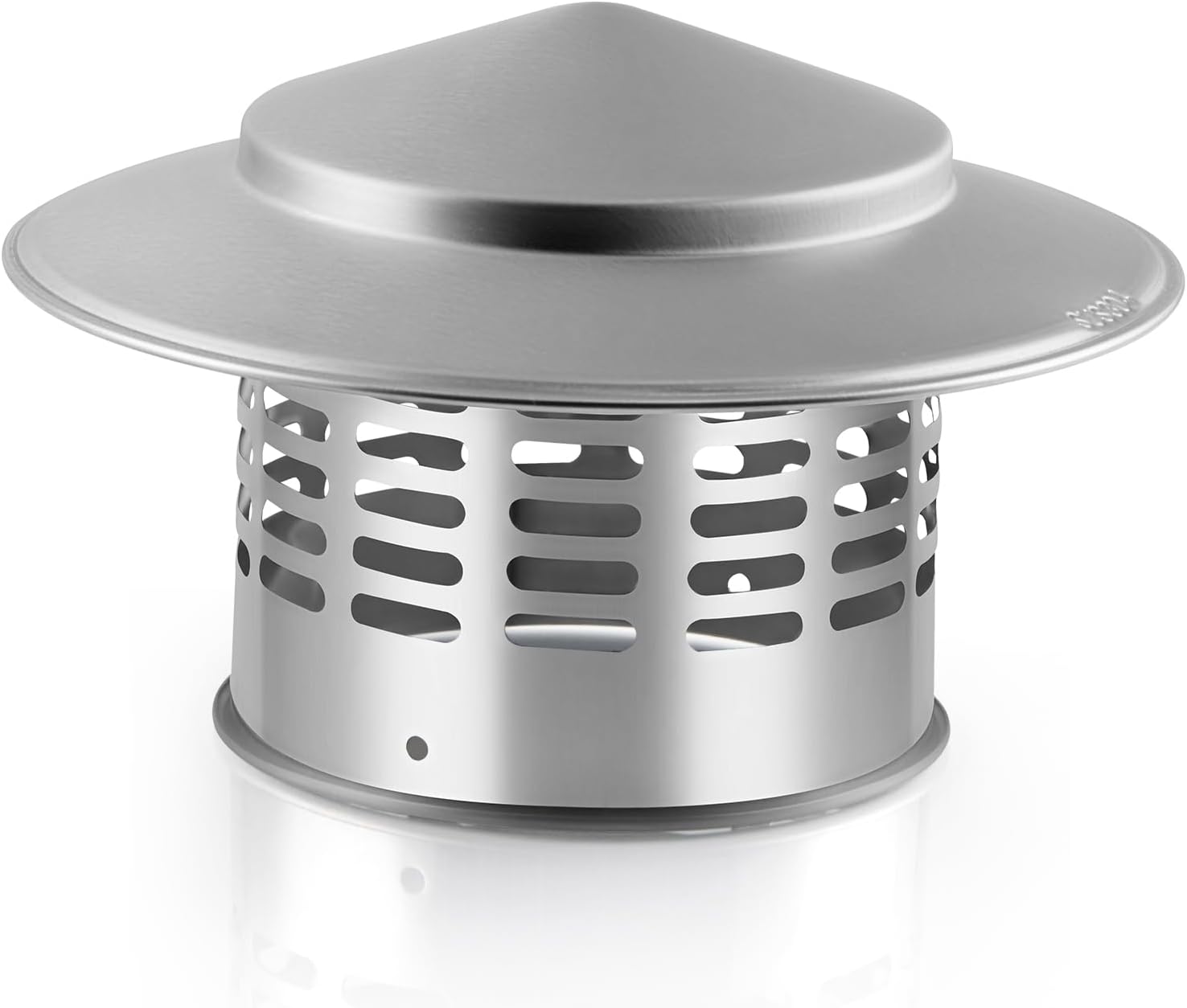 Amazon.com: Fardtry 4 Inch 304 Stainless Steel Chimney Cap, Round ...