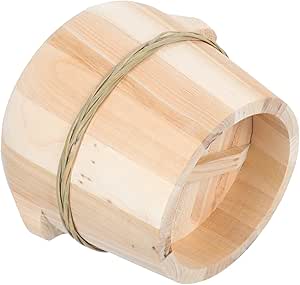 Amazon.com: COLLBATH Vintage Style Wooden Rice Steamed Bucket Food ...