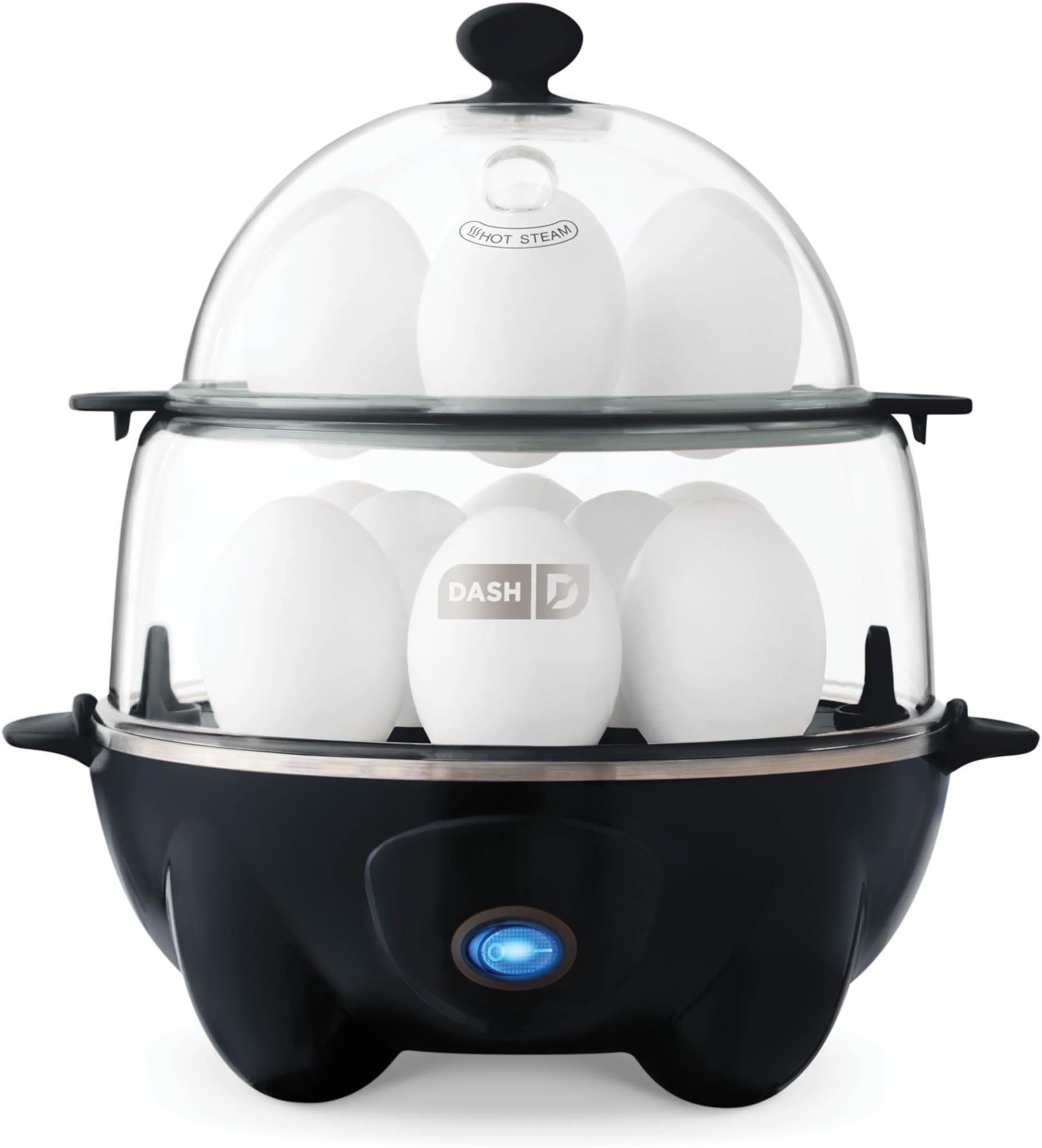 Amazon.com: Evoloop Rapid Egg Cooker Electric 6 Eggs Capacity, Soft ...