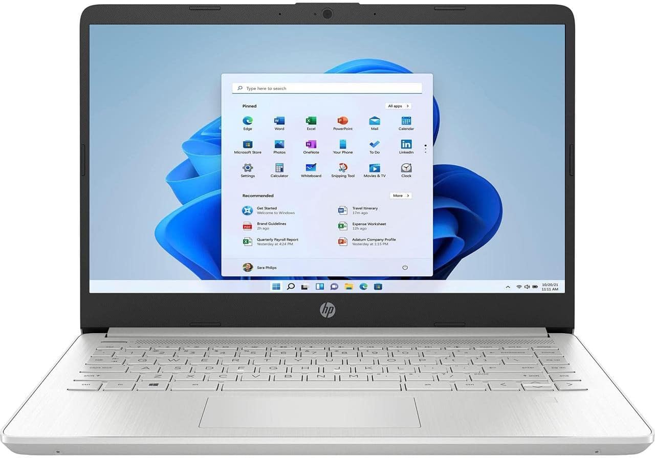 Amazon.com: HP 14" Ryzen 3 4GB/128GB Laptop-Silver (Google Classroom ...