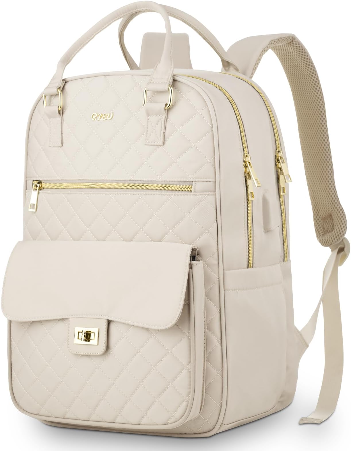 Amazon.com: RJEU Girls Laptop Backpacks 15.6 Inch,Large Capacity School ...