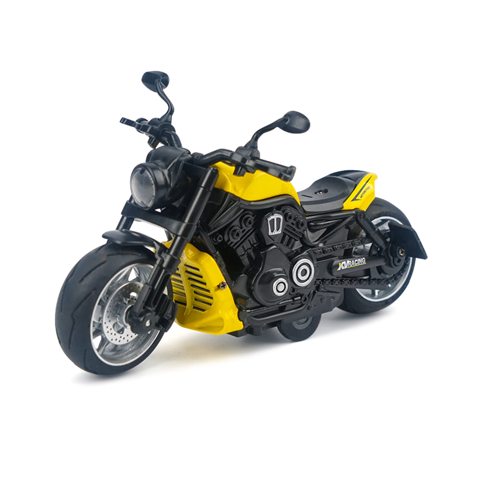 Amazon.com: Ming You Pull Back Motorcycle Toys - Toy Motorcycle with ...