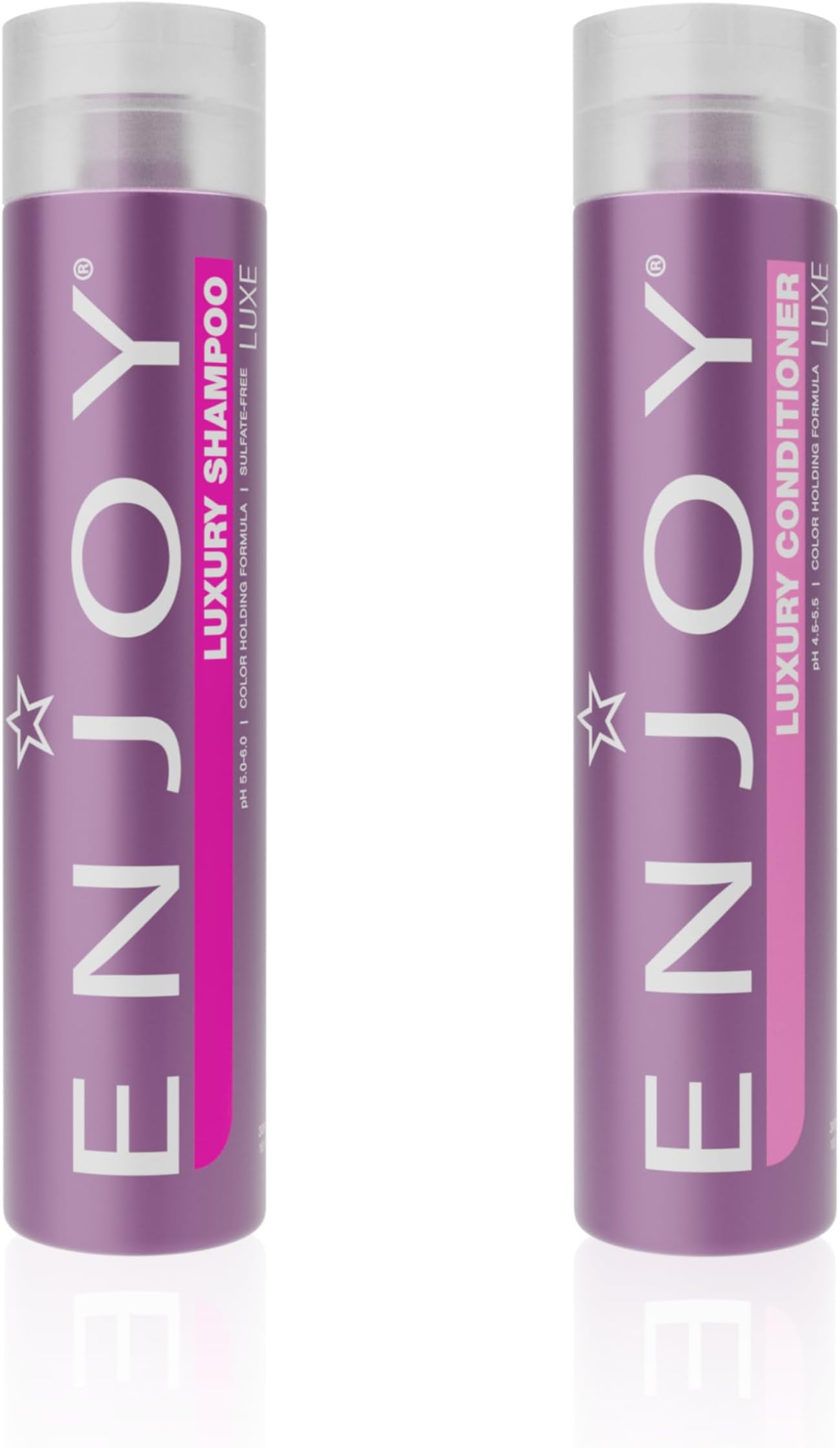Amazon.com: Enjoy Hair Care - 33.8 Ounce Luxury Duo Shampoo and ...