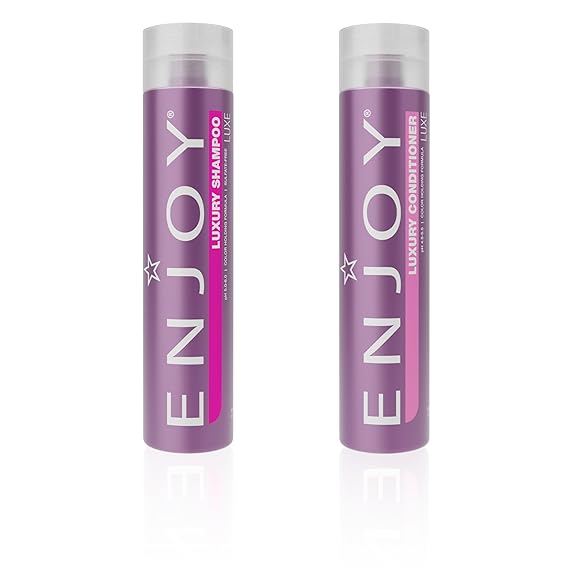 Amazon.com : ENJOY Luxury Shampoo and Conditioner (10 OZ) Strengthening ...