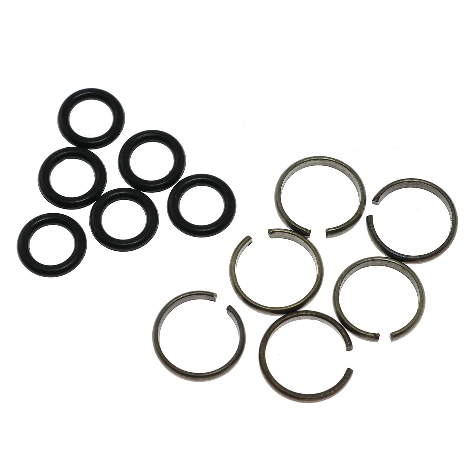 Maxmoral 6 Sets 1/2" Impact Wrench Socket Retainer Rings with O-ring ...