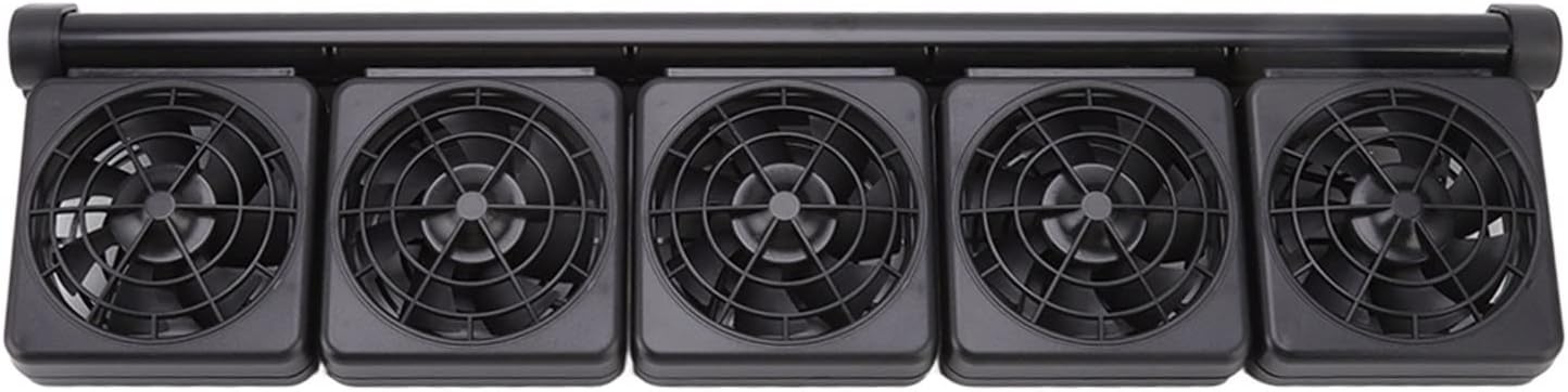 Amazon.com: Cryfokt 5 Heads Aquarium Chiller Fish Fan, Mini Fish ...