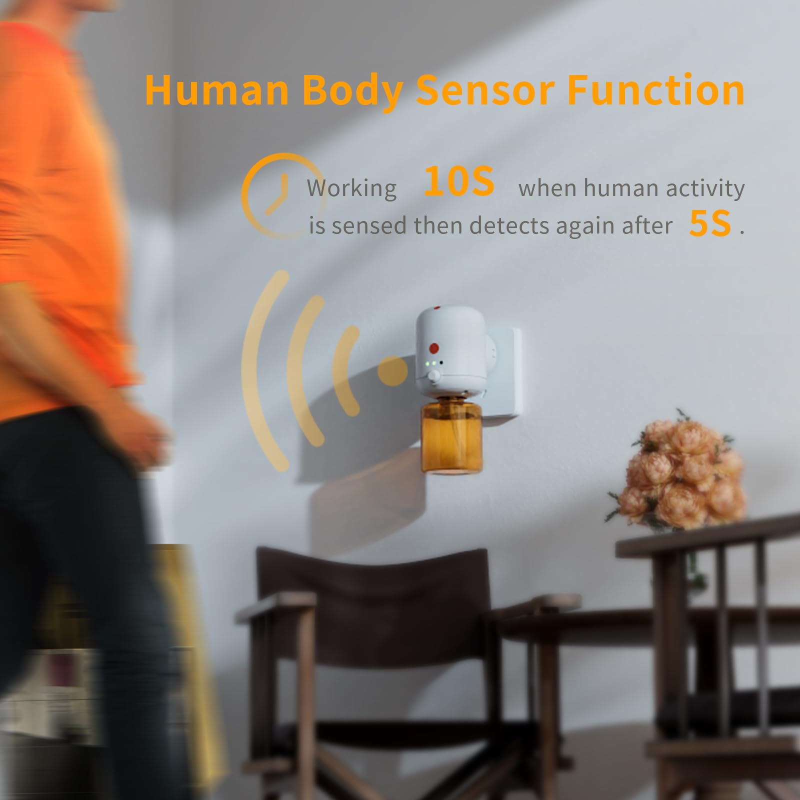 Snapklik.com : Aromadd 130 Ml Plug In Waterless Diffuser, 700 Sq Ft ...