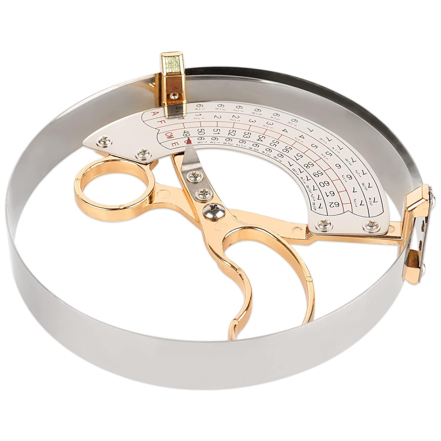 Olpchee Space Aluminum Handle Hat Ruler Scissor Type Ring Compass Adult ...