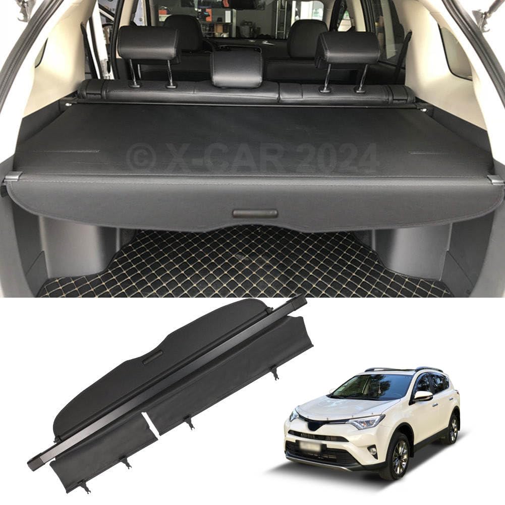 X-CAR Retractable Cargo Cover Compatible with Toyota Rav4 Rav 4 2013 ...