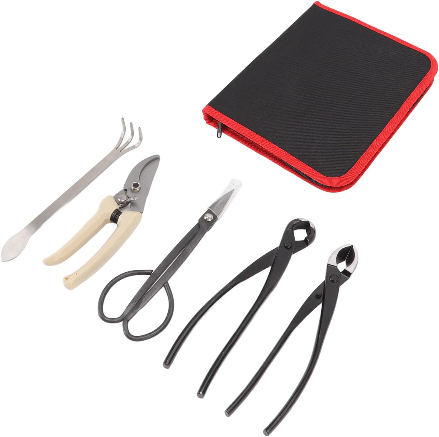 Amazon.com: EMUKOEP 5Pcs Bonsai Tool Set Kit Carbon Steel Bonsai ...