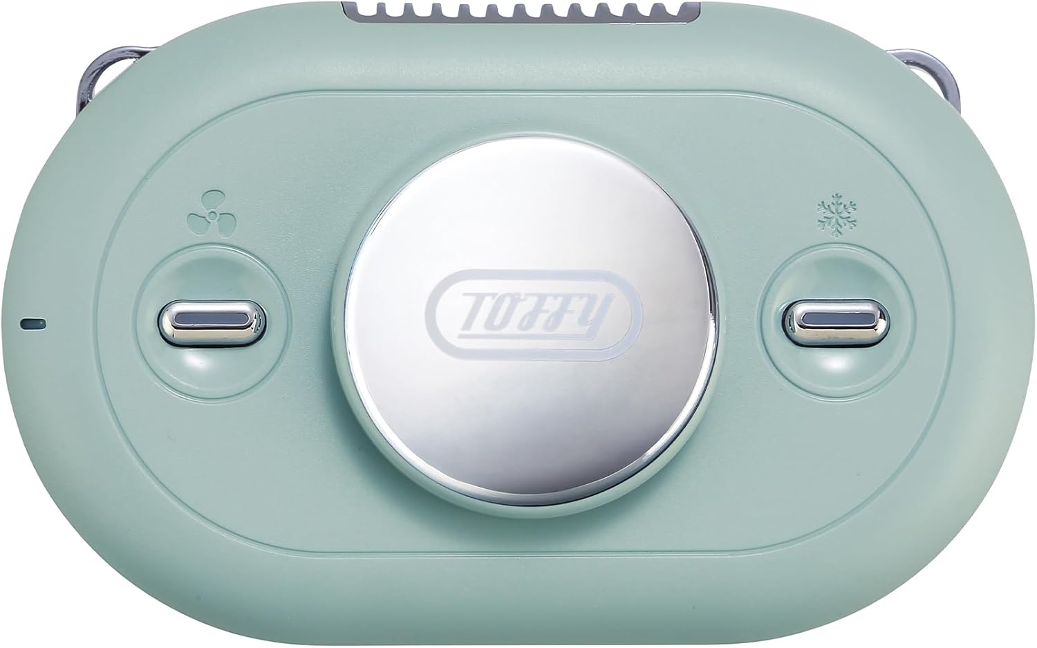 Amazon | 【Toffy/トフィー】 ひんやりハンズフリーファン FN16 冷却プレート付き 首掛け ストラップ付き 小型扇風機 レトロ かわいい おしゃれ FN16 (ペールアクア ...